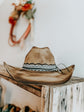 Turquoise Junkie Western Burned Hat - | The Kiersten Zile Collection